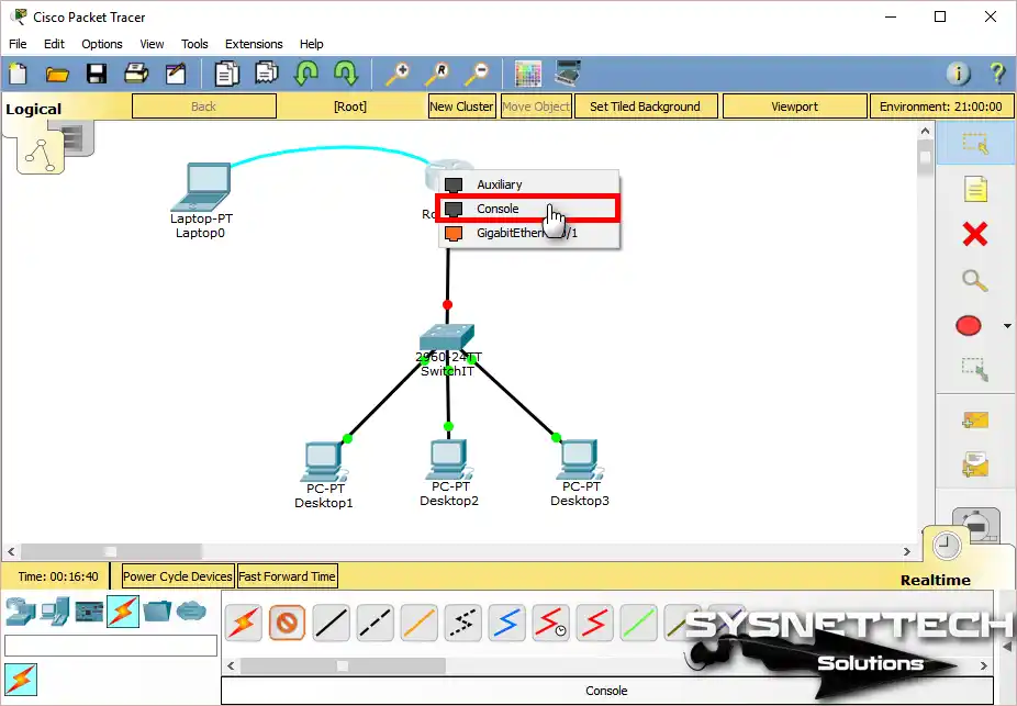 How to Connect to Router Console in Packet Tracer | Learn!