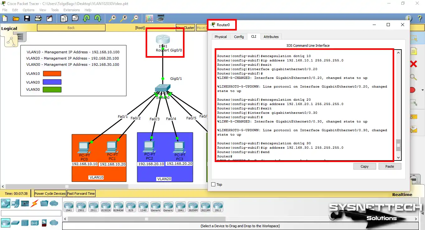 How to Configure Inter-VLAN Routing in Packet Tracer | Easy!