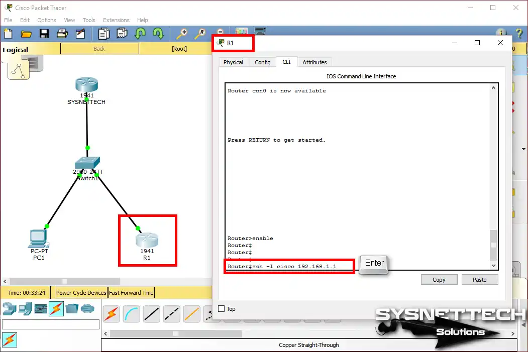 How to Configure SSH in Packet Tracer | Get Remote Access!