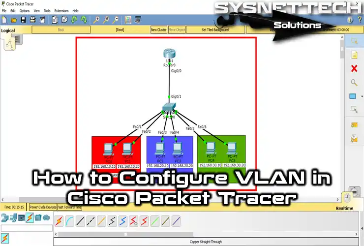 How to Configure VLAN in Packet Tracer | Virtual Network!
