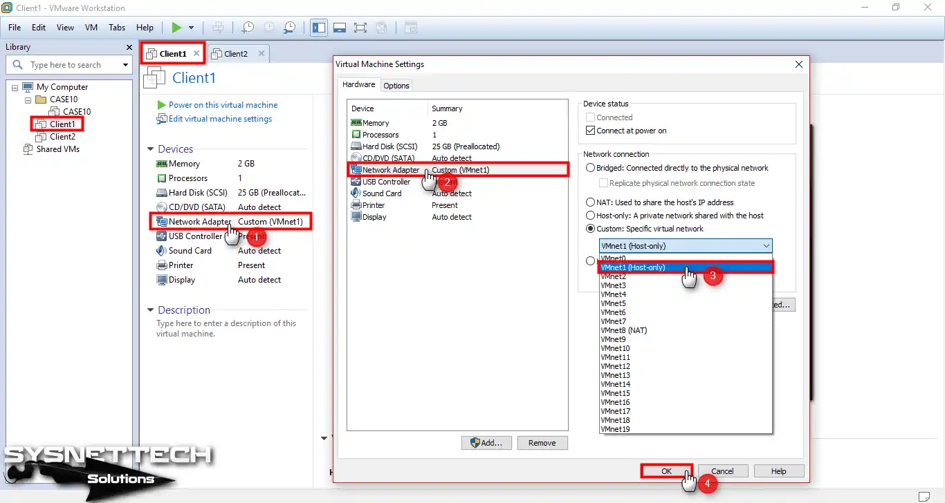 How to Configure Custom Specific Virtual Network in VMware!